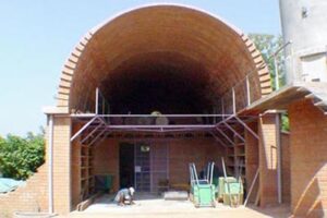 Semicircular Vault - Auroville Earth Institute