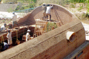 Semicircular Vault - Auroville Earth Institute