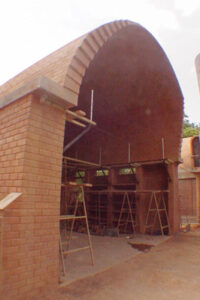 Semicircular Vault - Auroville Earth Institute